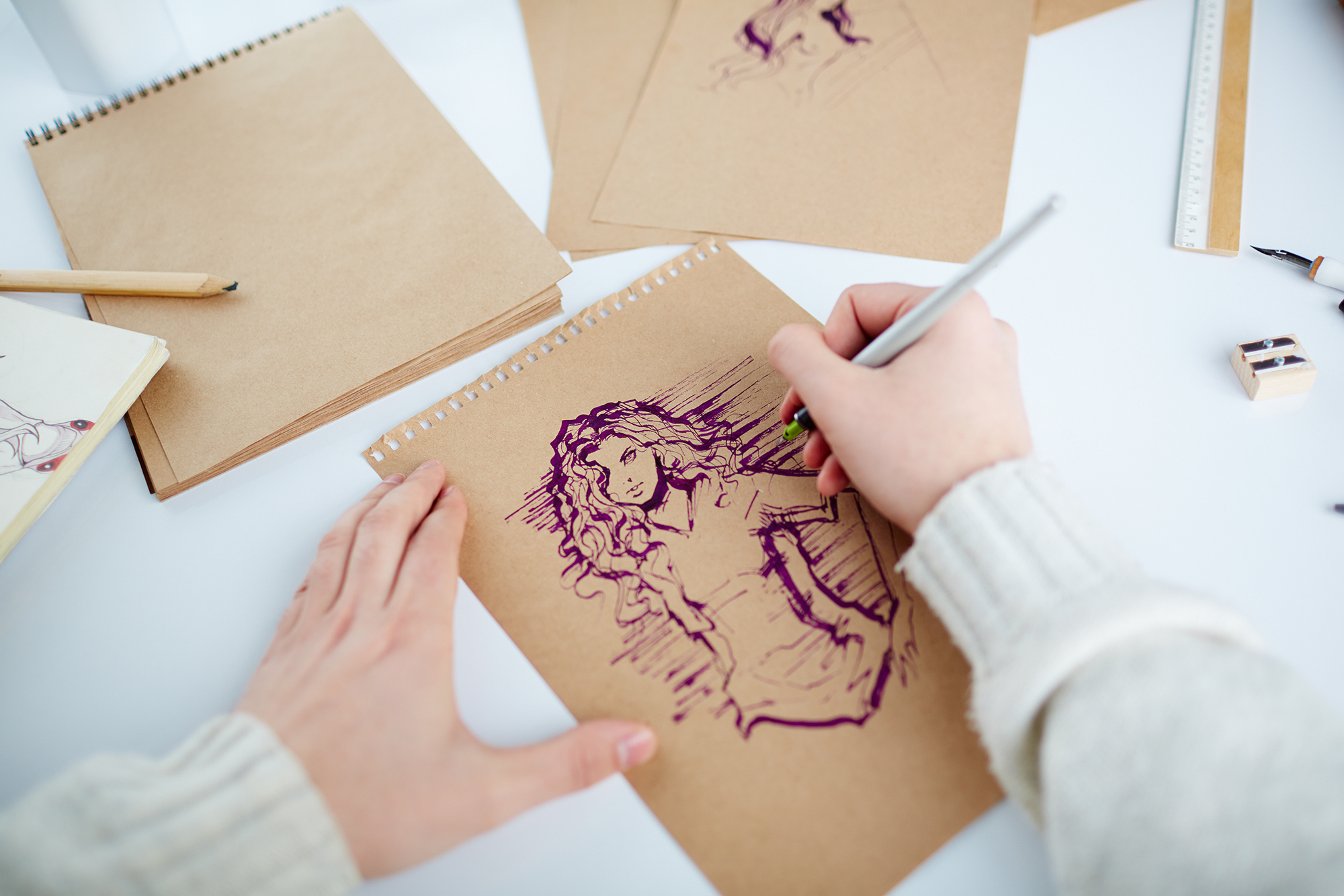 Skizzen zeichnen leicht gemacht: Tipps für Anfänger & Fortgeschrittene